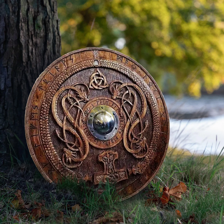 Beautiful Viking Shield | Handcrafted Viking Shields – vikingshields
