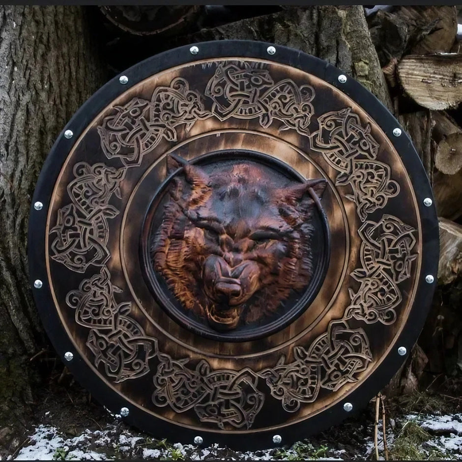 Beautiful Viking Shield | Handcrafted Viking Shields – vikingshields